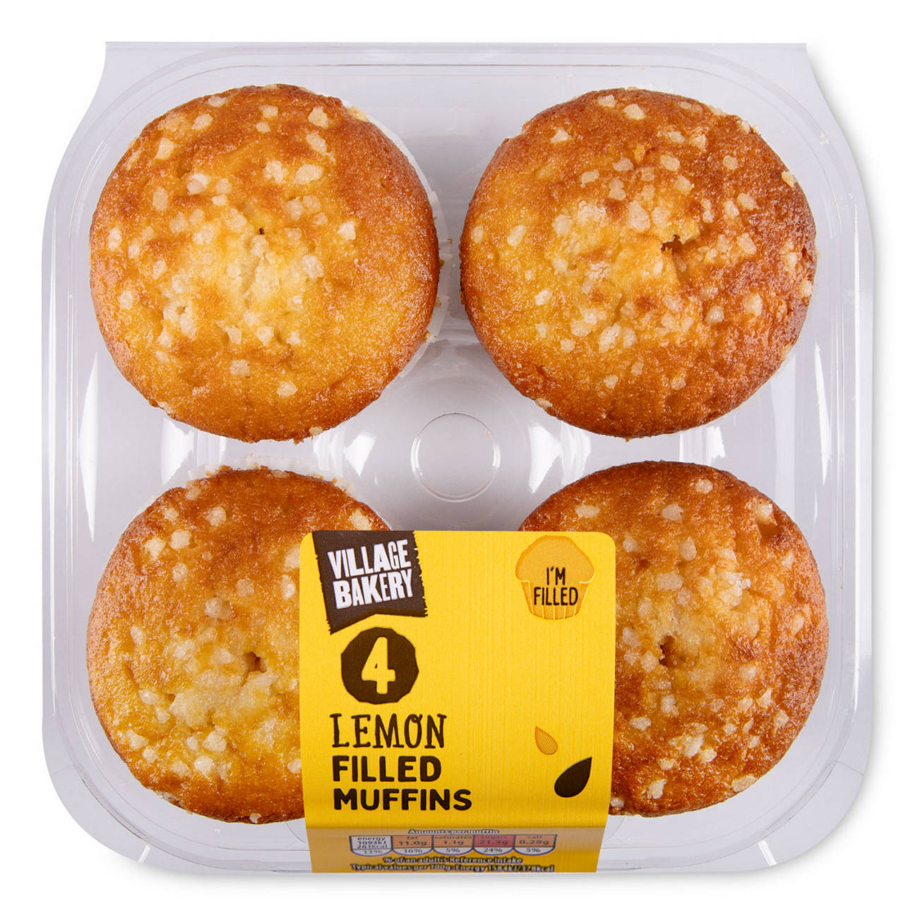 Lemon Muffins 4 Pack | ALDI IE